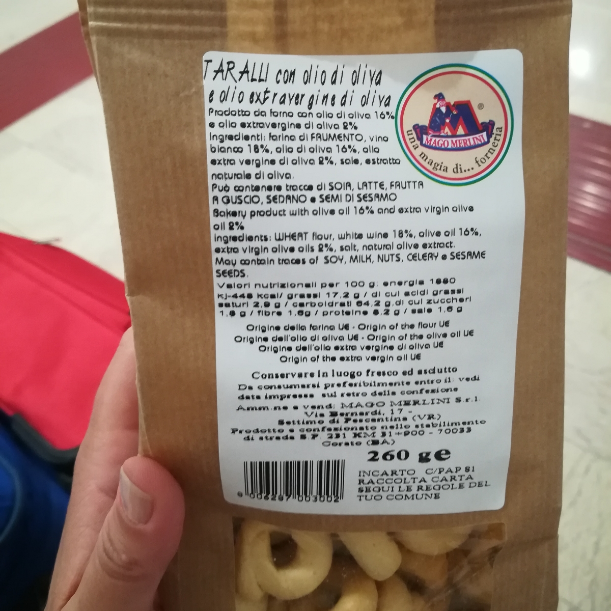 Taralli from Mago Merlini - Vegan Product Reviews & Ratings | abillion