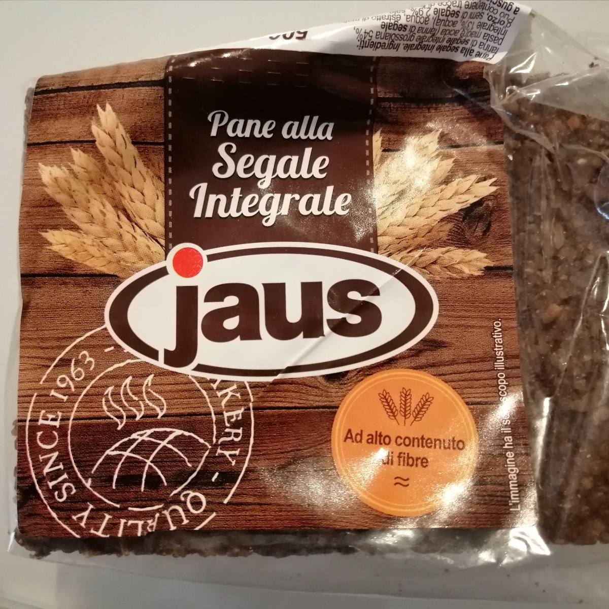 Pane Alla Segale integrale from Jaus - Vegan Product Reviews & Ratings ...