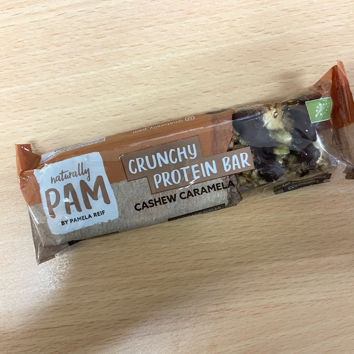 Crunchy Protein Bar - CASHEW CARAMELA from Naturally Pam - Vegan Product Reviews & Ratings ...