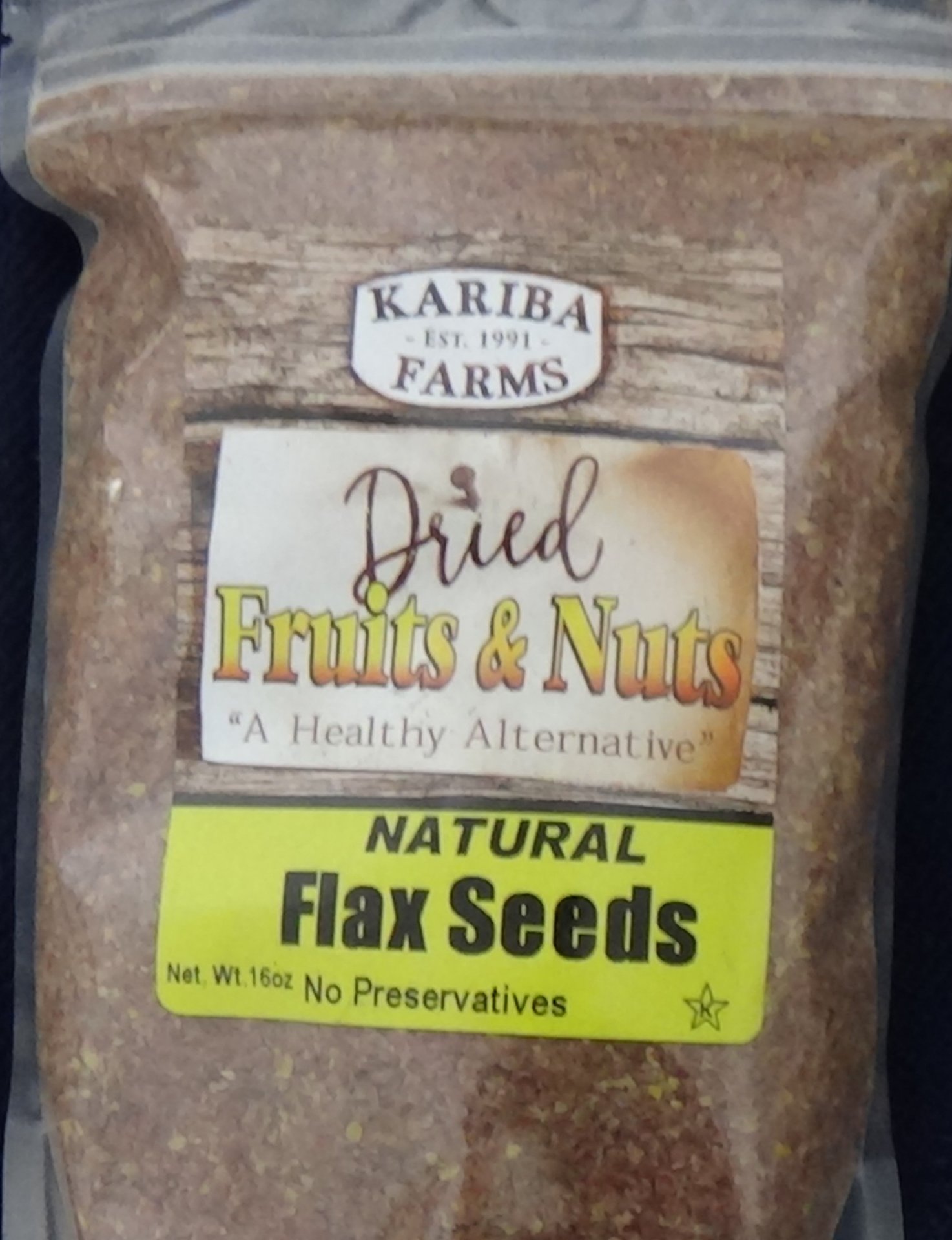 Flax Seeds from Kariba Farms - Vegan Product Reviews & Ratings | abillion