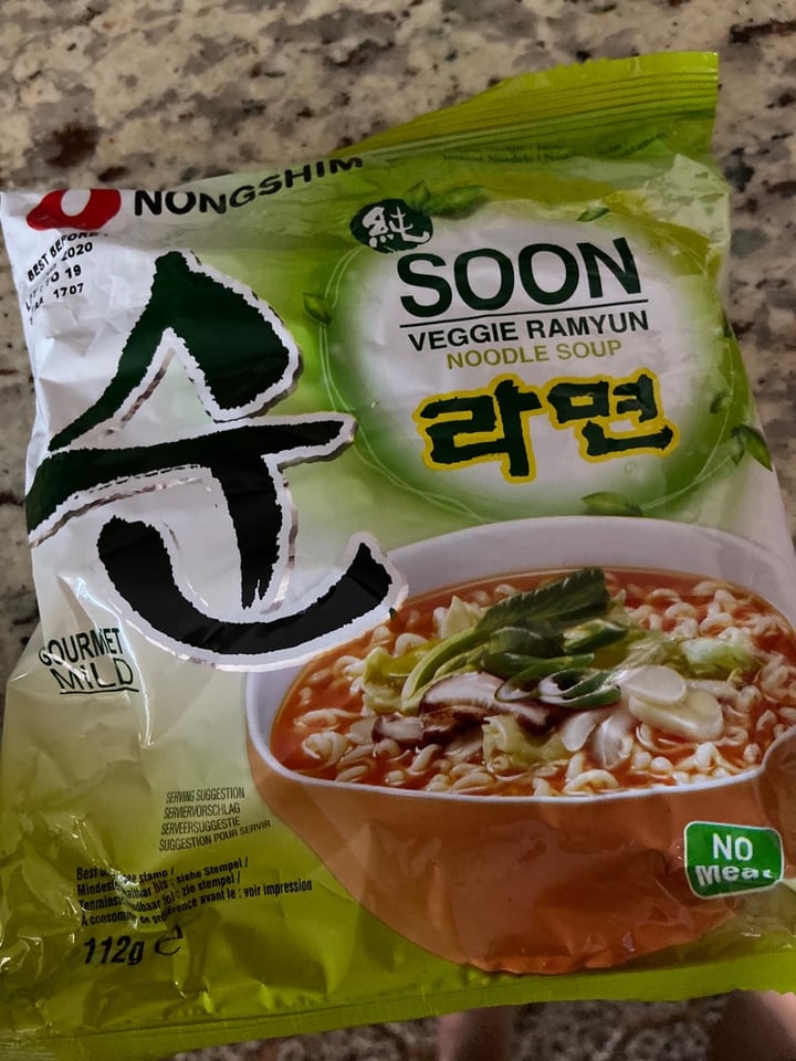 NONGSHIM (농심) SOON VEGGIE RAMYUN NOODLE SOUP Review | abillion