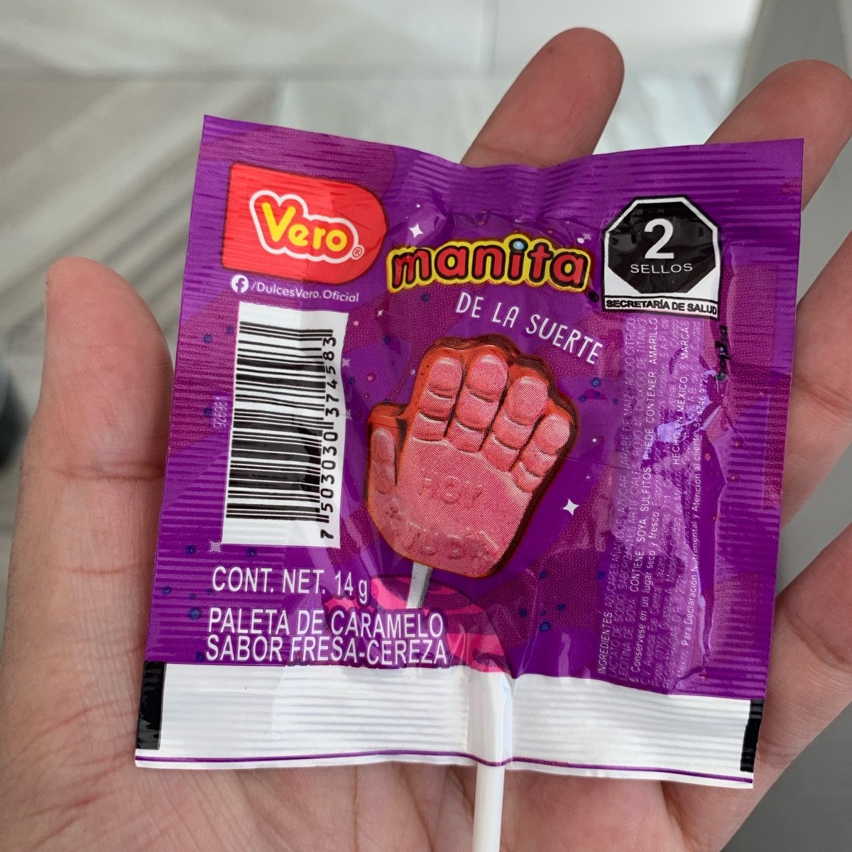 Paleta Manita from Vero - Vegan Product Reviews & Ratings | abillion