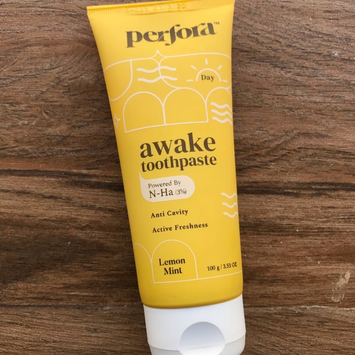 Perfora Awake Toothpaste Review | abillion