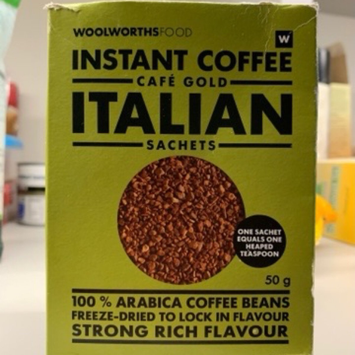 Instant coffee from Woolworths Food - Vegan Product Reviews & Ratings ...