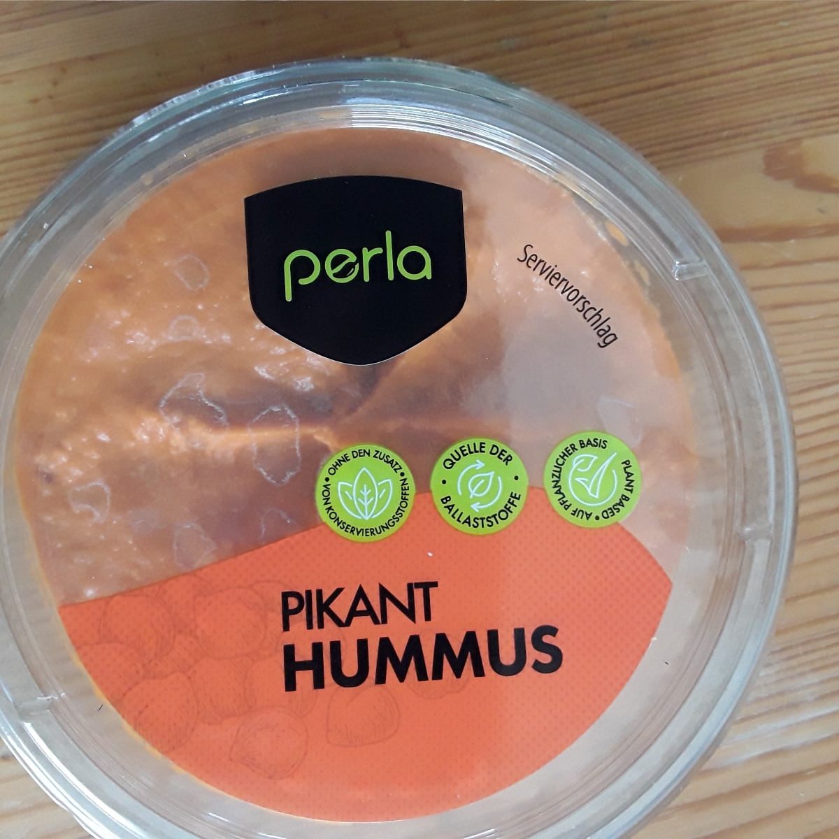 Pikant Hummus from Perla - Vegan Product Reviews & Ratings | abillion
