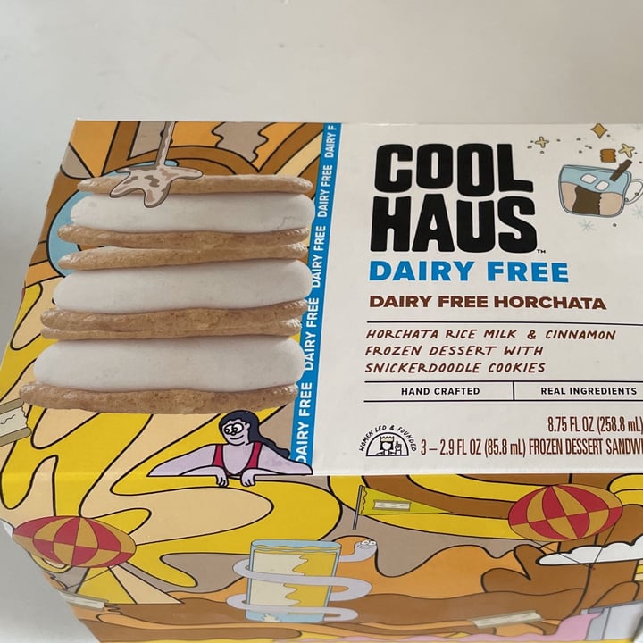 COOL HAUS Horchata Frozen Dessert Sandwich Review | abillion