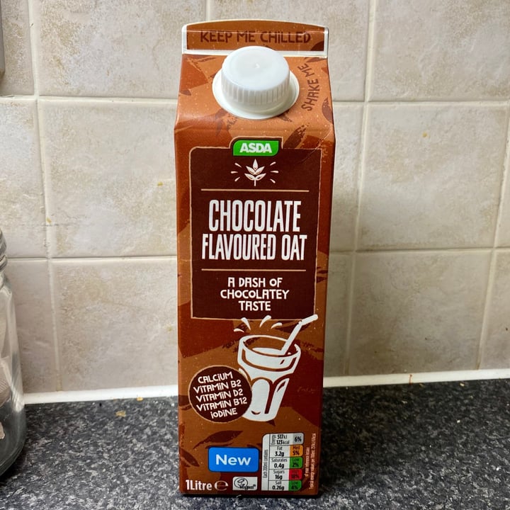 ASDA Chocolate flavoured oat drink Review | abillion