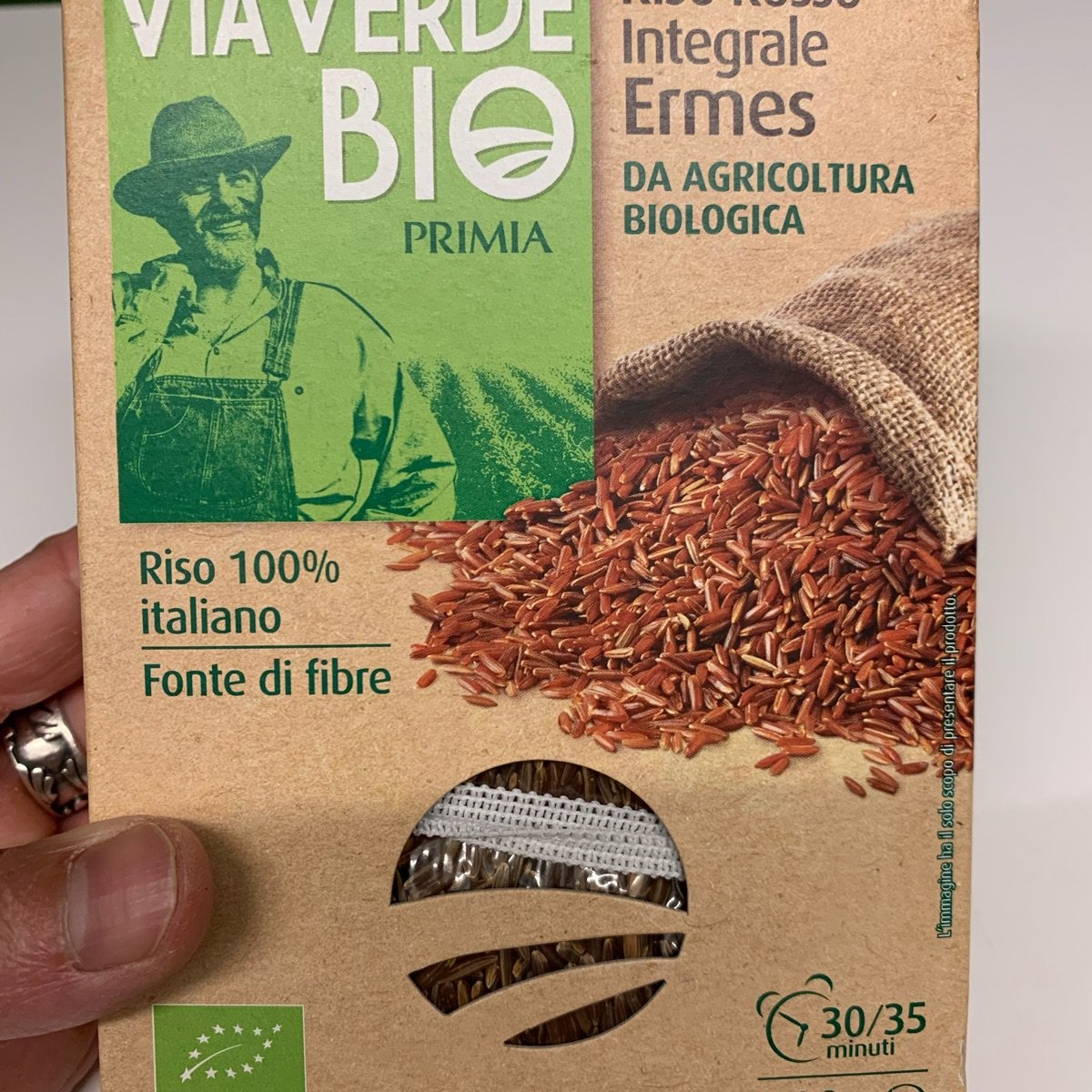 Riso rosso Integrale Ermes from Via Verde Bio - Vegan Product Reviews ...