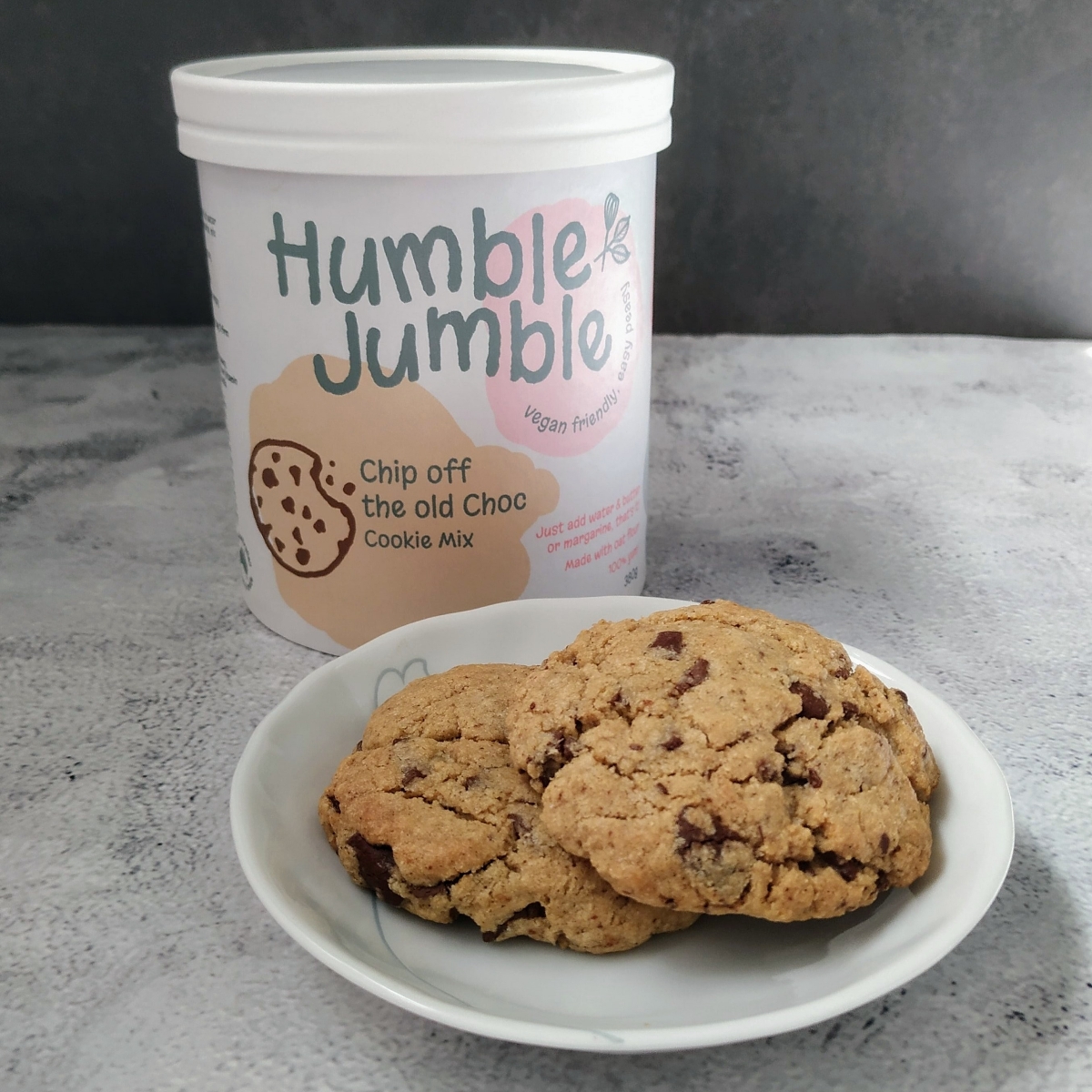 Chip Off the Old Choc Cookie Mix from Humble Jumble Foods - Vegan ...