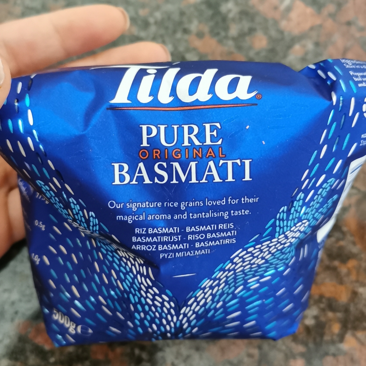 pure original basmati from Tilda - Vegan Product Reviews & Ratings ...