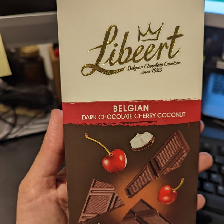 Libeert Belgian Dark Chocolate Cherry Coconut Review | abillion