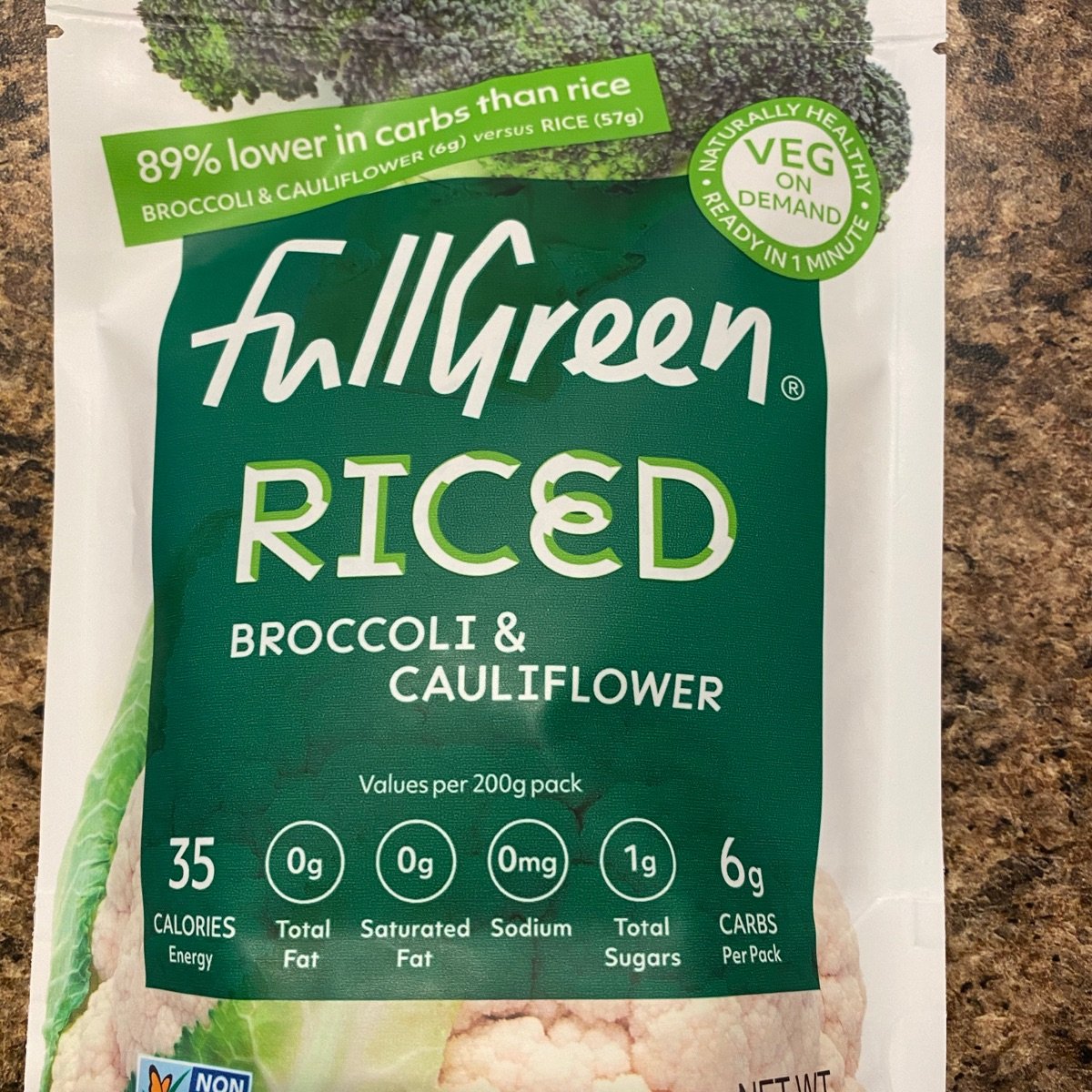 Riced Broccoli & Cauliflower from Fullgreen - Vegan Product Reviews ...