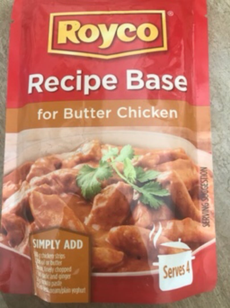 Recipe base for butter chicken from Royco - Vegan Product Reviews ...