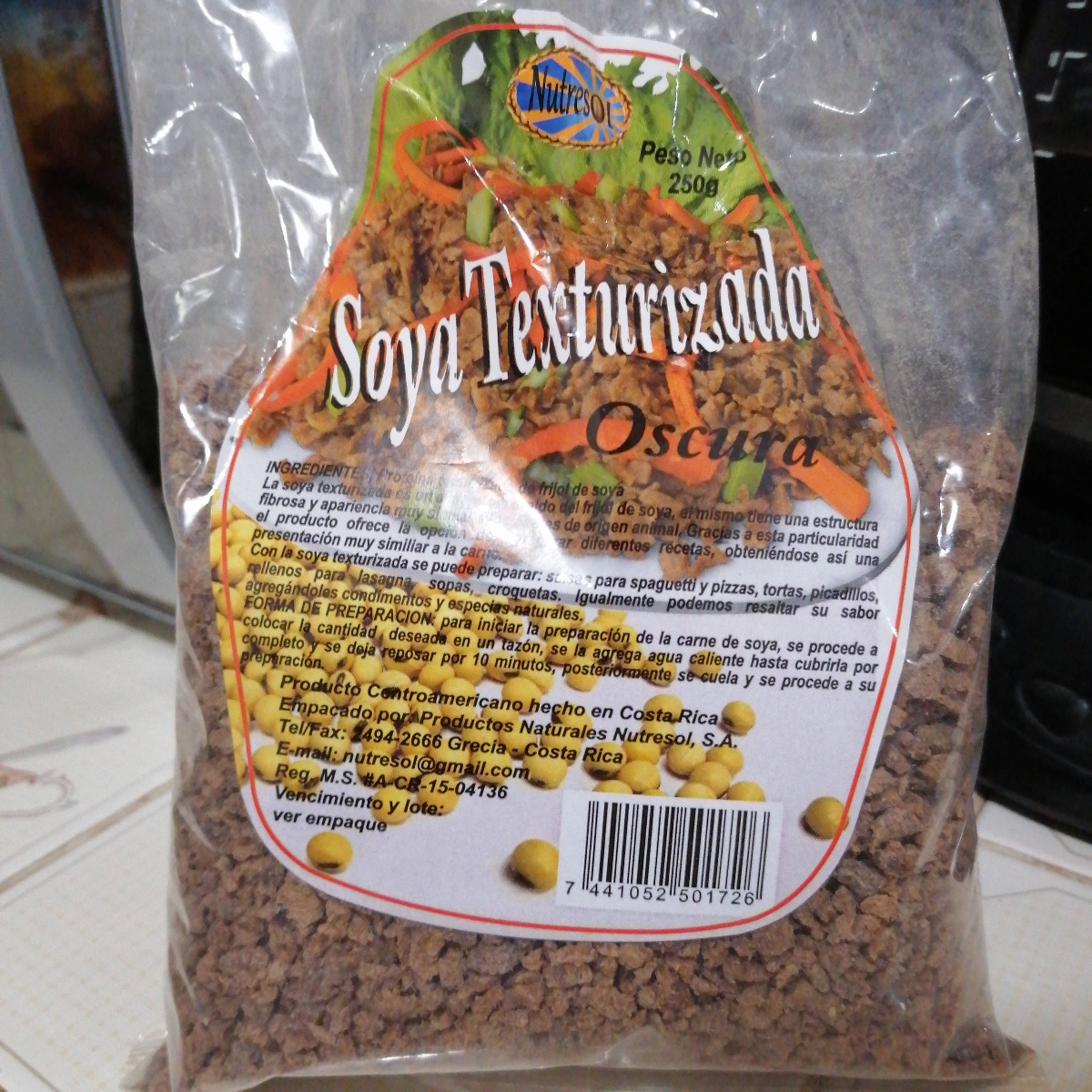 Soya Texturizada Oscura from Nutresol - Vegan Product Reviews & Ratings ...