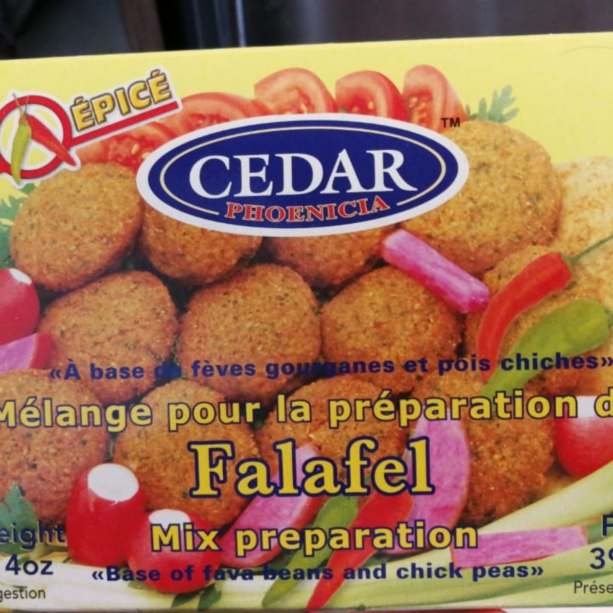 Falafel from Cedar Phoenicia - Vegan Product Reviews & Ratings | abillion