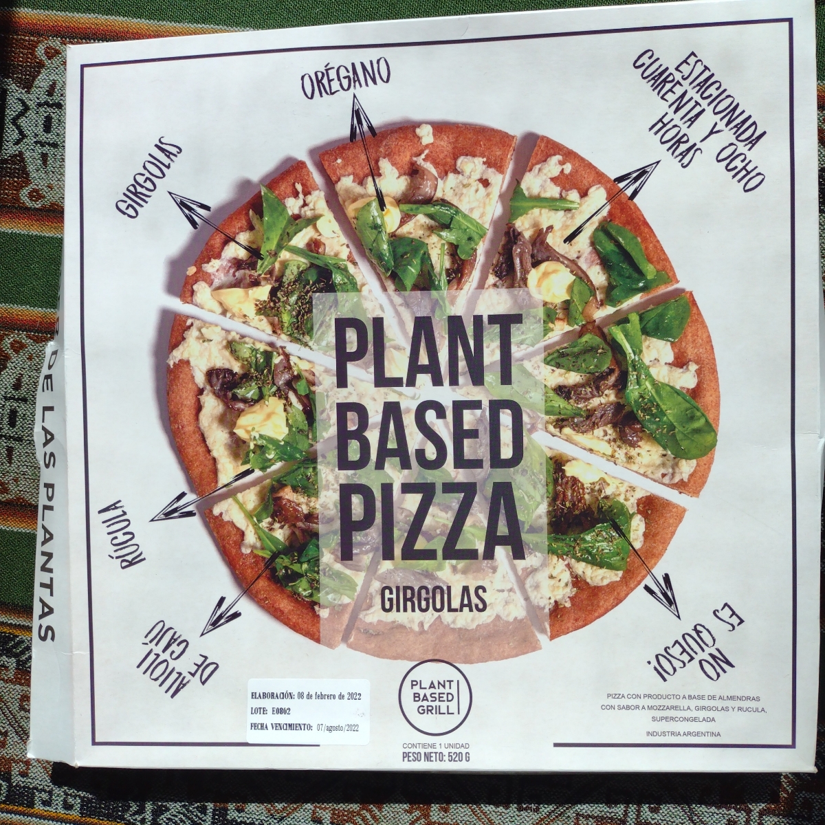 Pizza De Girgolas from Plant Based Grill Pizza - Vegan Product Reviews ...