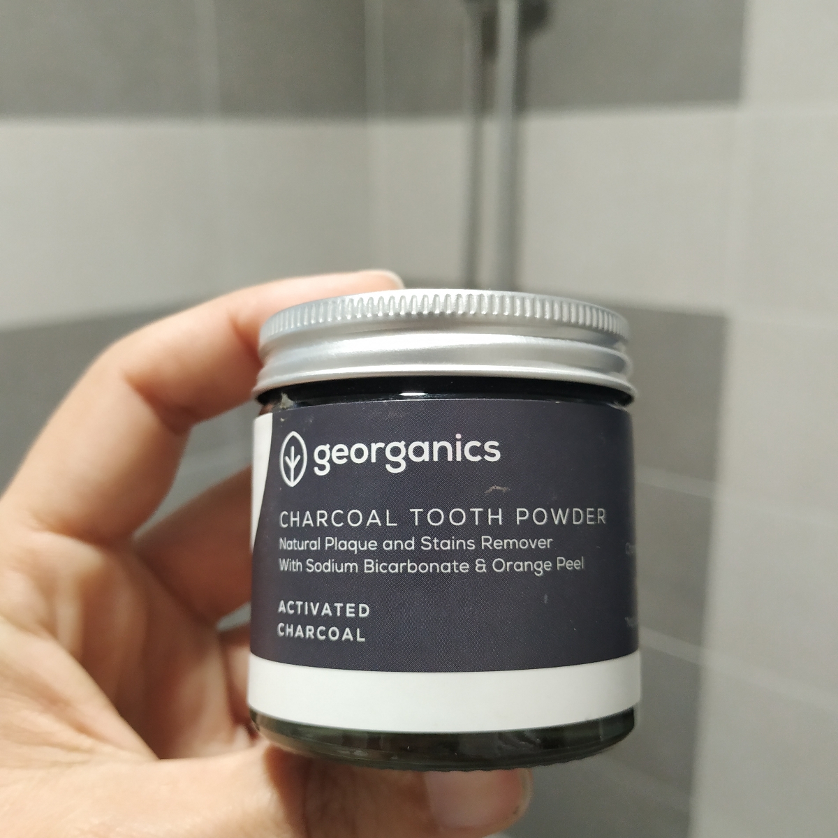 Charcoal tooth powder from Georganics - Vegan Product Reviews & Ratings ...