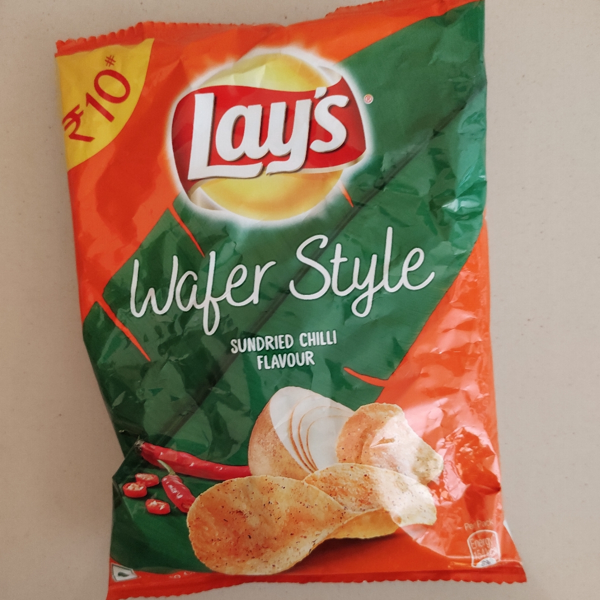 Wafer Style Sun-dried Chilli from Lay's - Vegan Product Reviews ...
