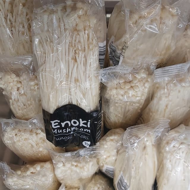Enoki Mushrooms at Enoki - Review by @vegontour | abillion