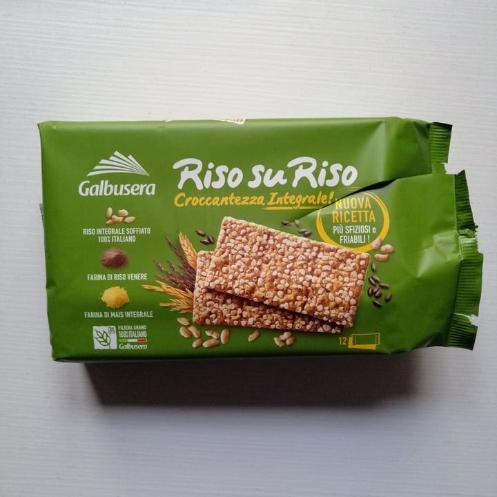 Galbusera Crackers Riso su Riso croccantezza integrale Review | abillion