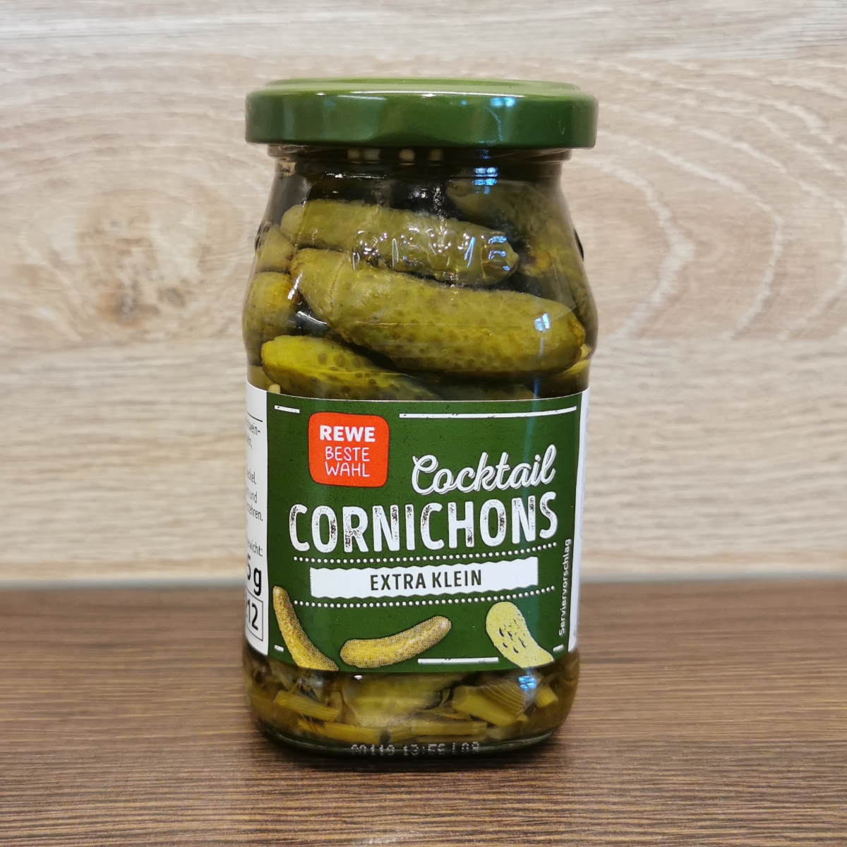 Cocktail Cornichons from REWE Beste Wahl - Vegan Product Reviews ...
