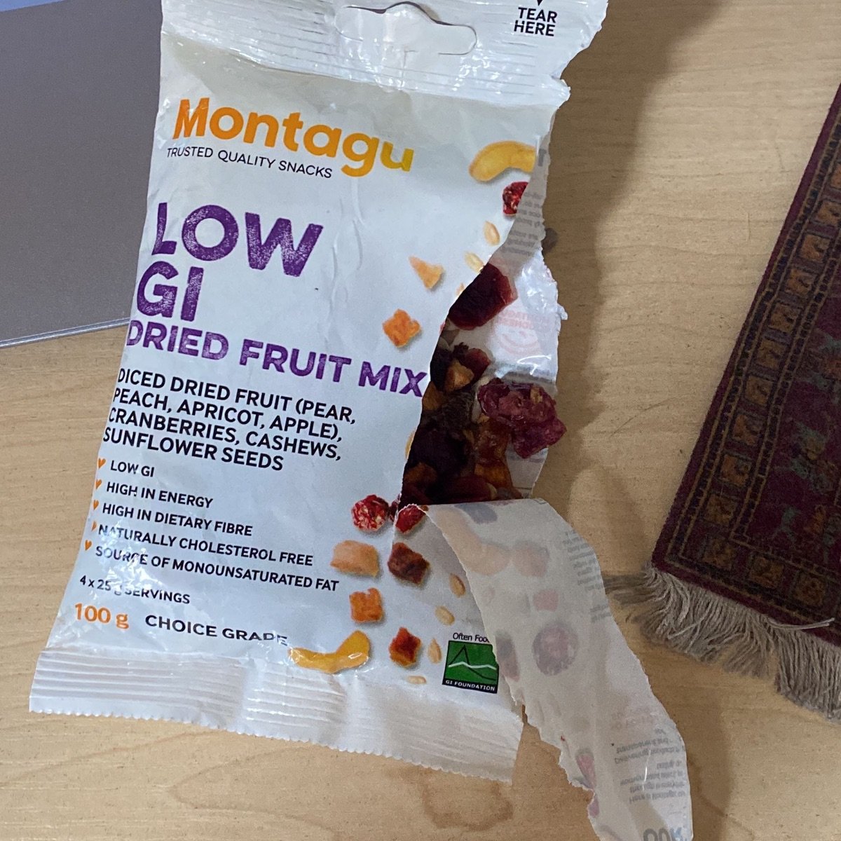 Low Gi Dried Fruit Mix from Montagu - Vegan Product Reviews & Ratings ...