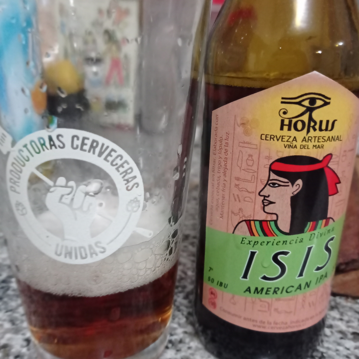 Isis American IPA from Horus Cerveza Artesanal - Vegan Product Reviews ...