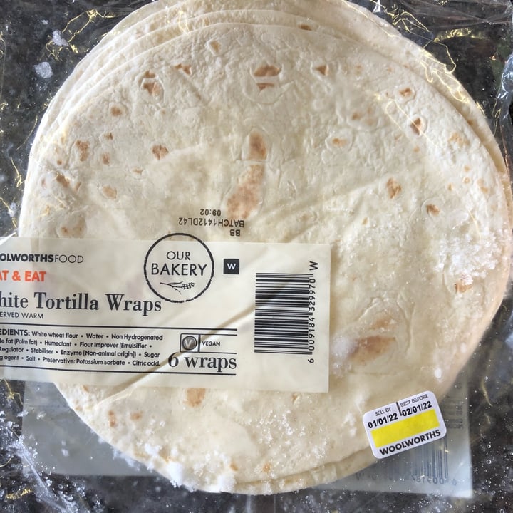 Woolworths Food White tortilla wraps Review | abillion