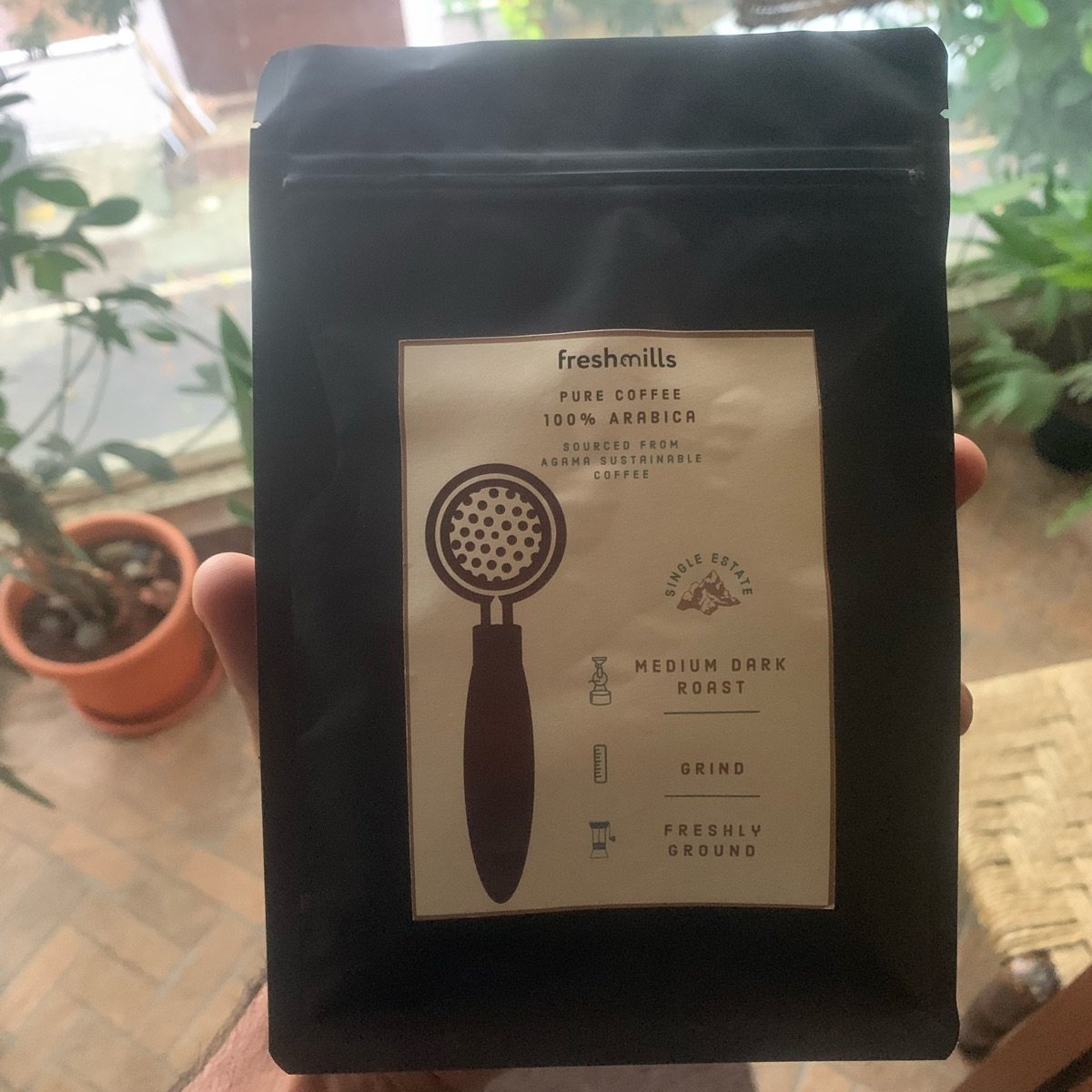 Pure coffee 100% arabica from Fresh mills - Vegan Product Reviews & Ratings | abillion