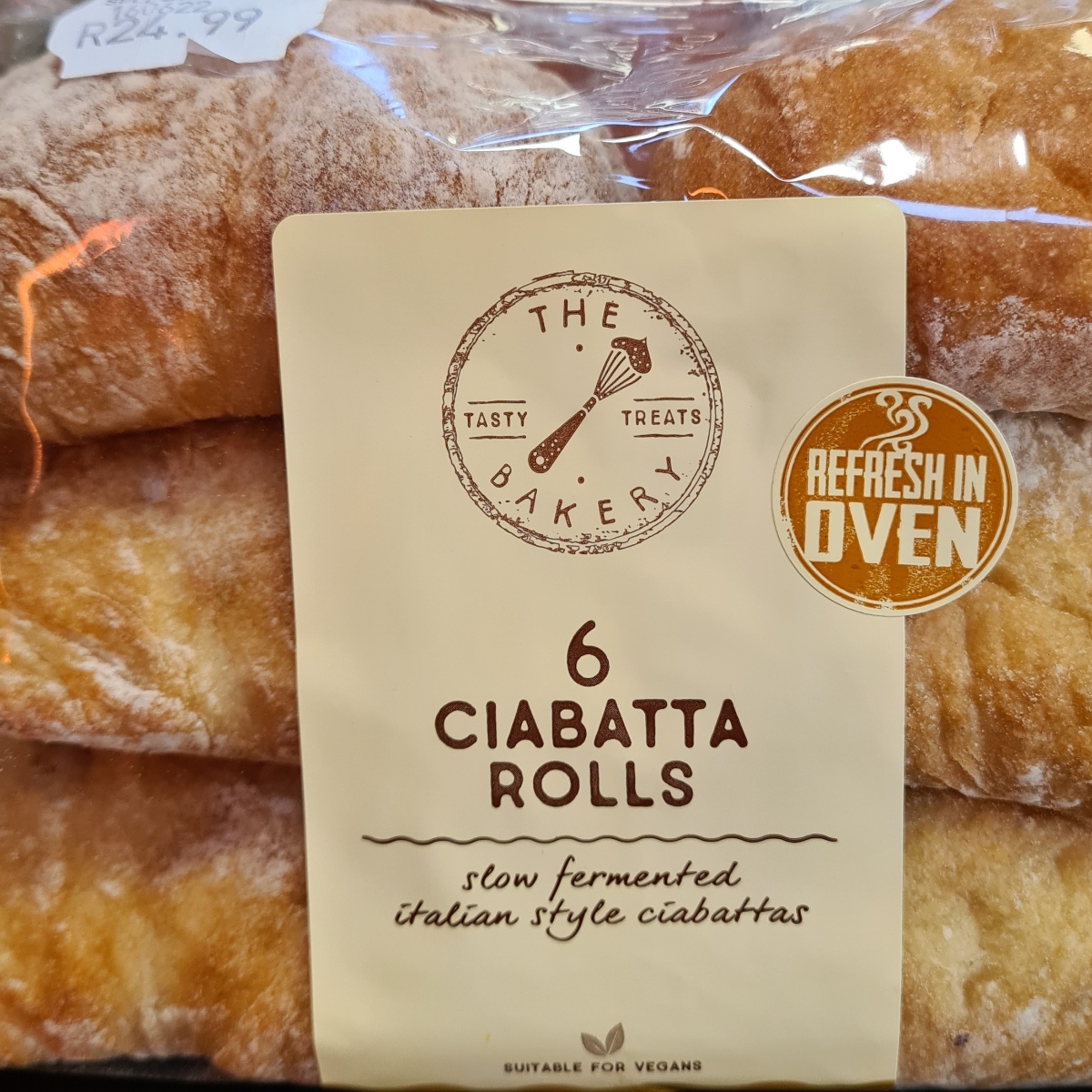 Ciabatta Rolls from The Bakery @ Checkers - Vegan Product Reviews ...
