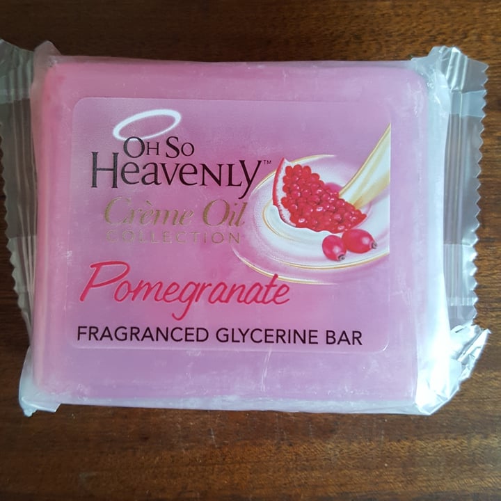 Oh So Heavenly Pomegranate Fragranced glycerine Bar Review | abillion