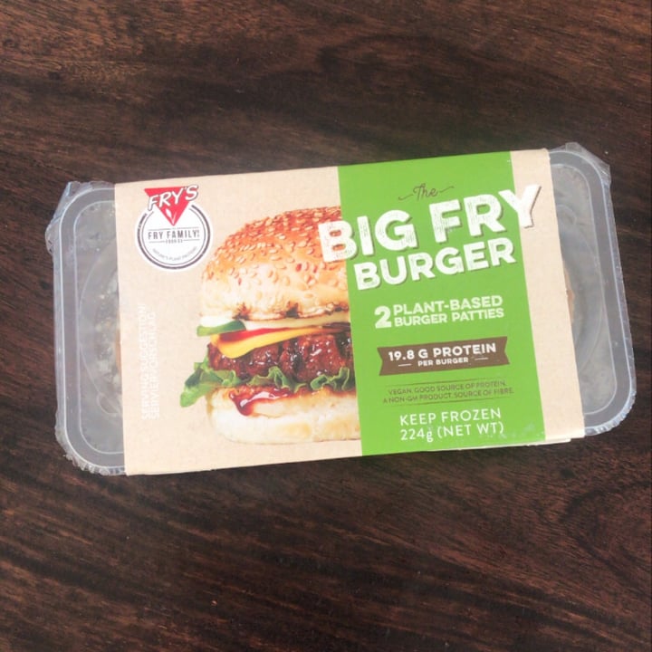 Fry's Family Food The Big Fry Burger Review | abillion