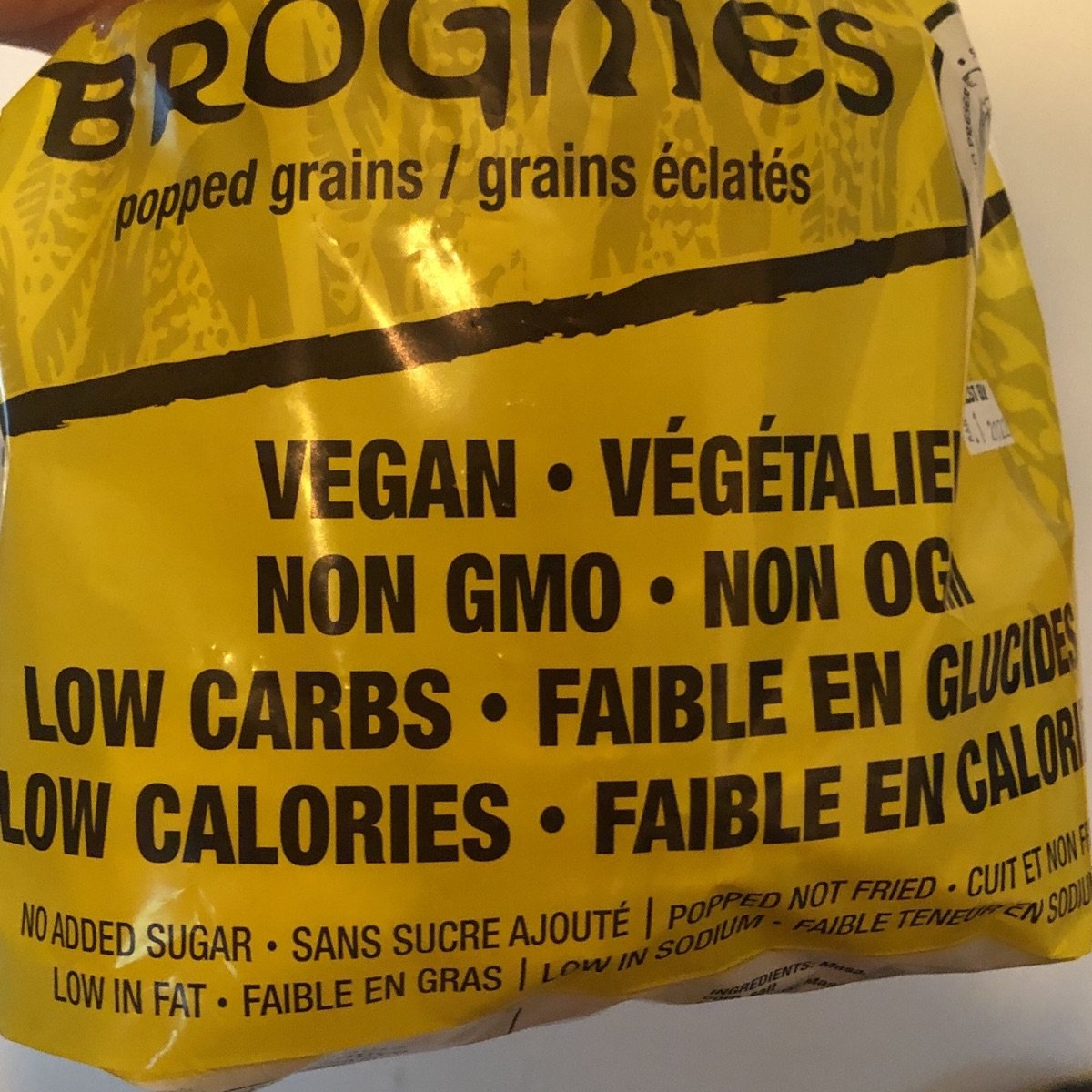 Broghies Popped Grains Corn from Broghies - Vegan Product Reviews ...