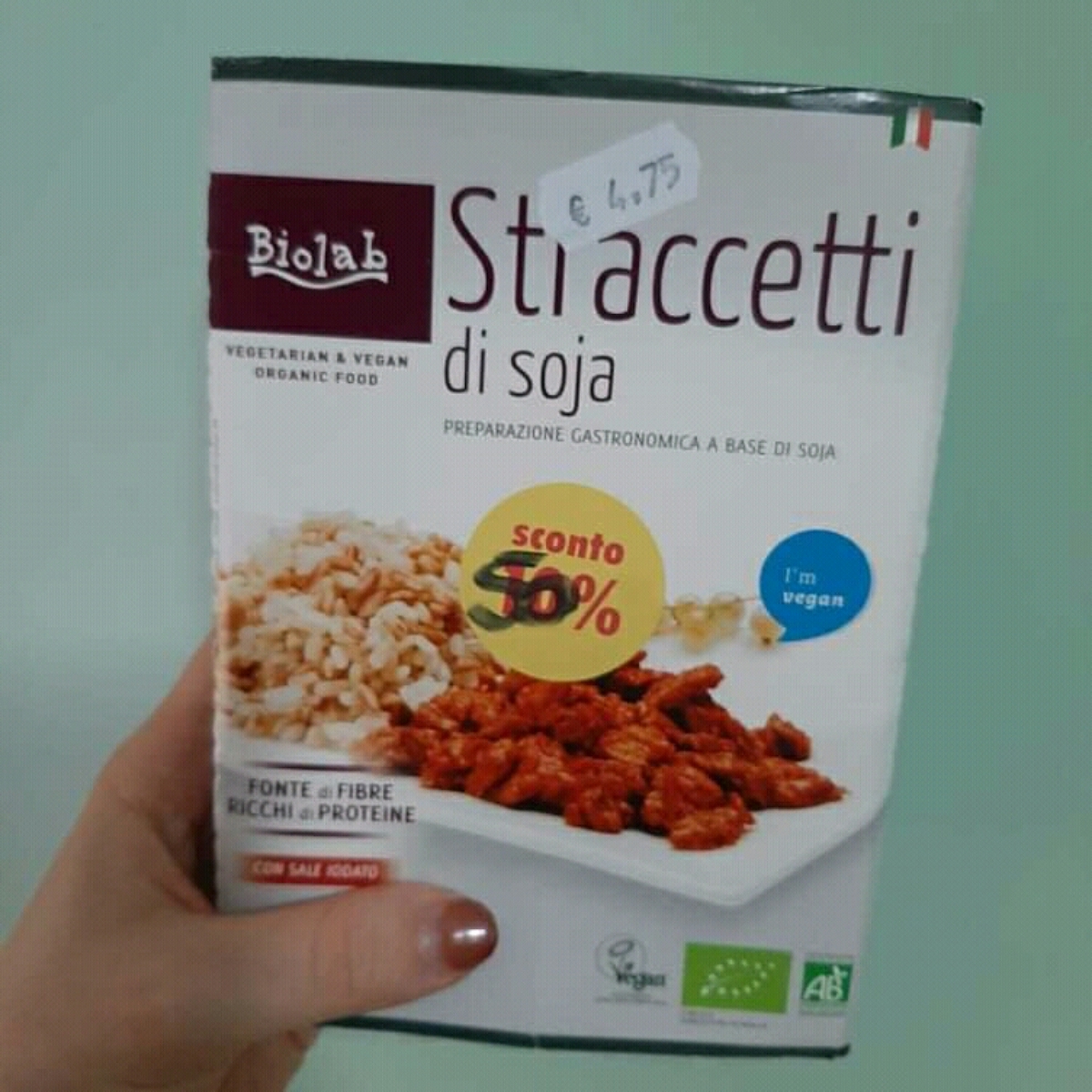 Straccetti di Soja from Biolab - Vegan Product Reviews & Ratings | abillion