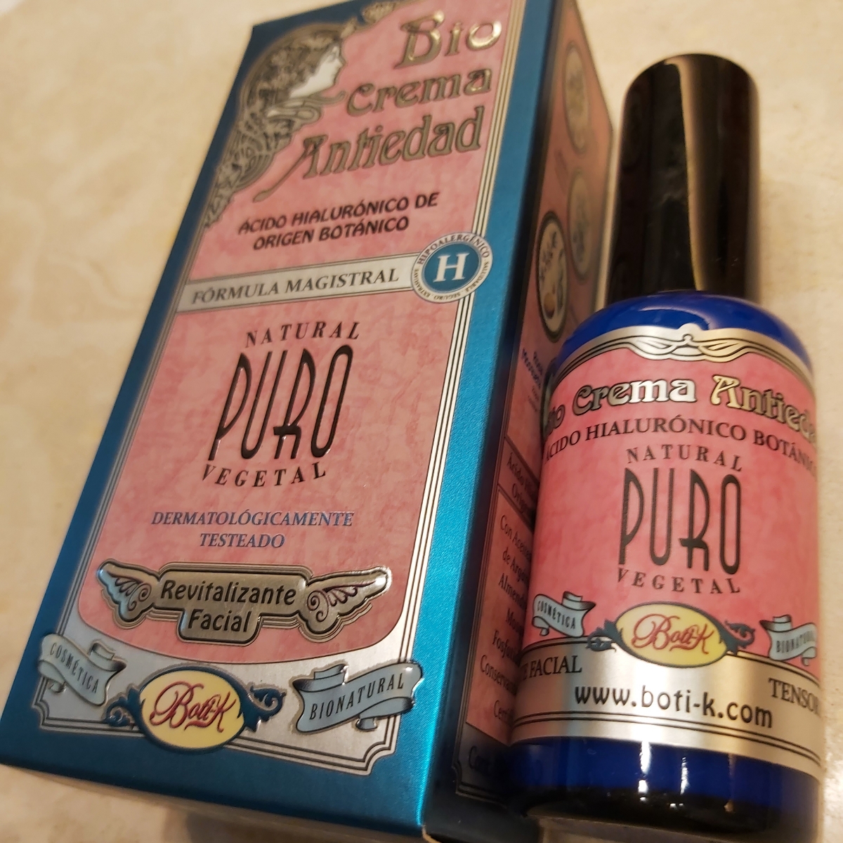 Bio crema antiedad con Acido Hialuronico from PuroBIO Cosmetico - Vegan ...