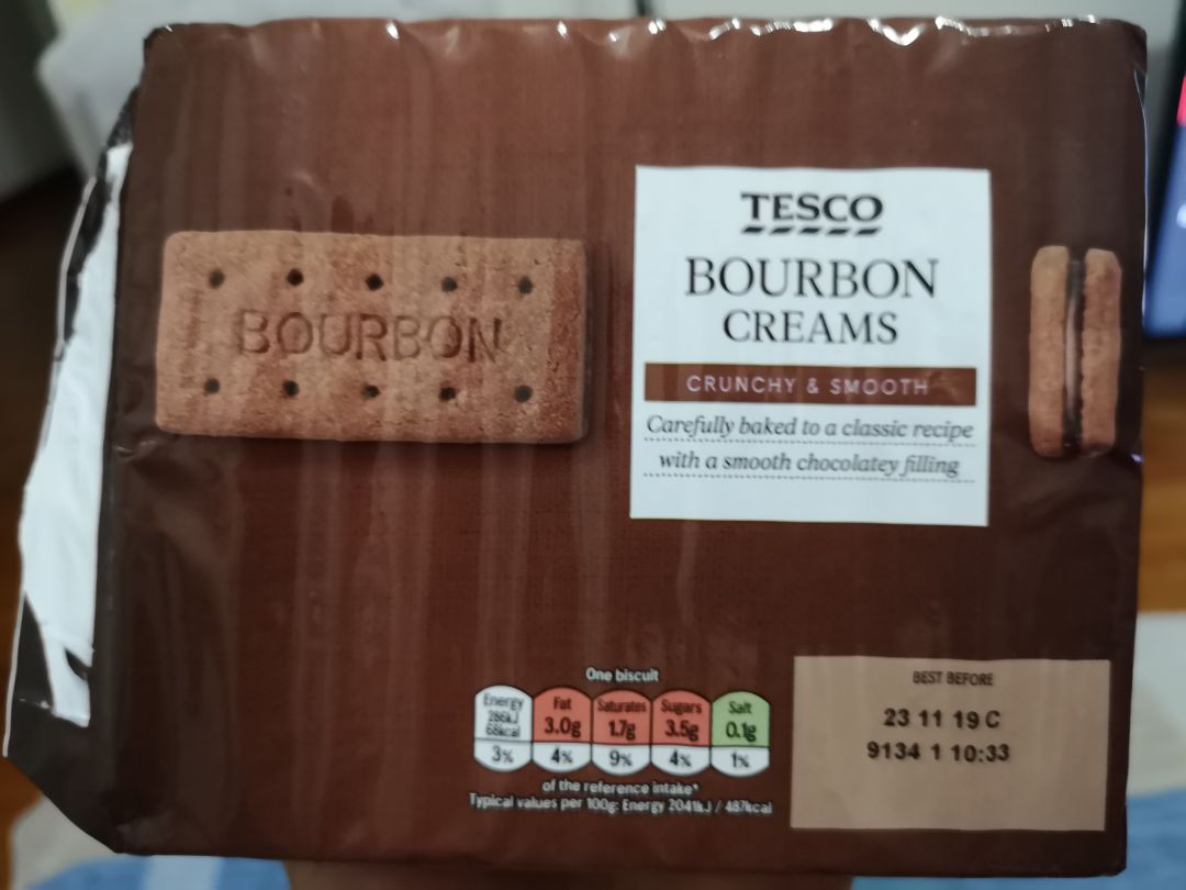 Tesco Bourbon Creams from Tesco - Vegan Product Reviews & Ratings ...