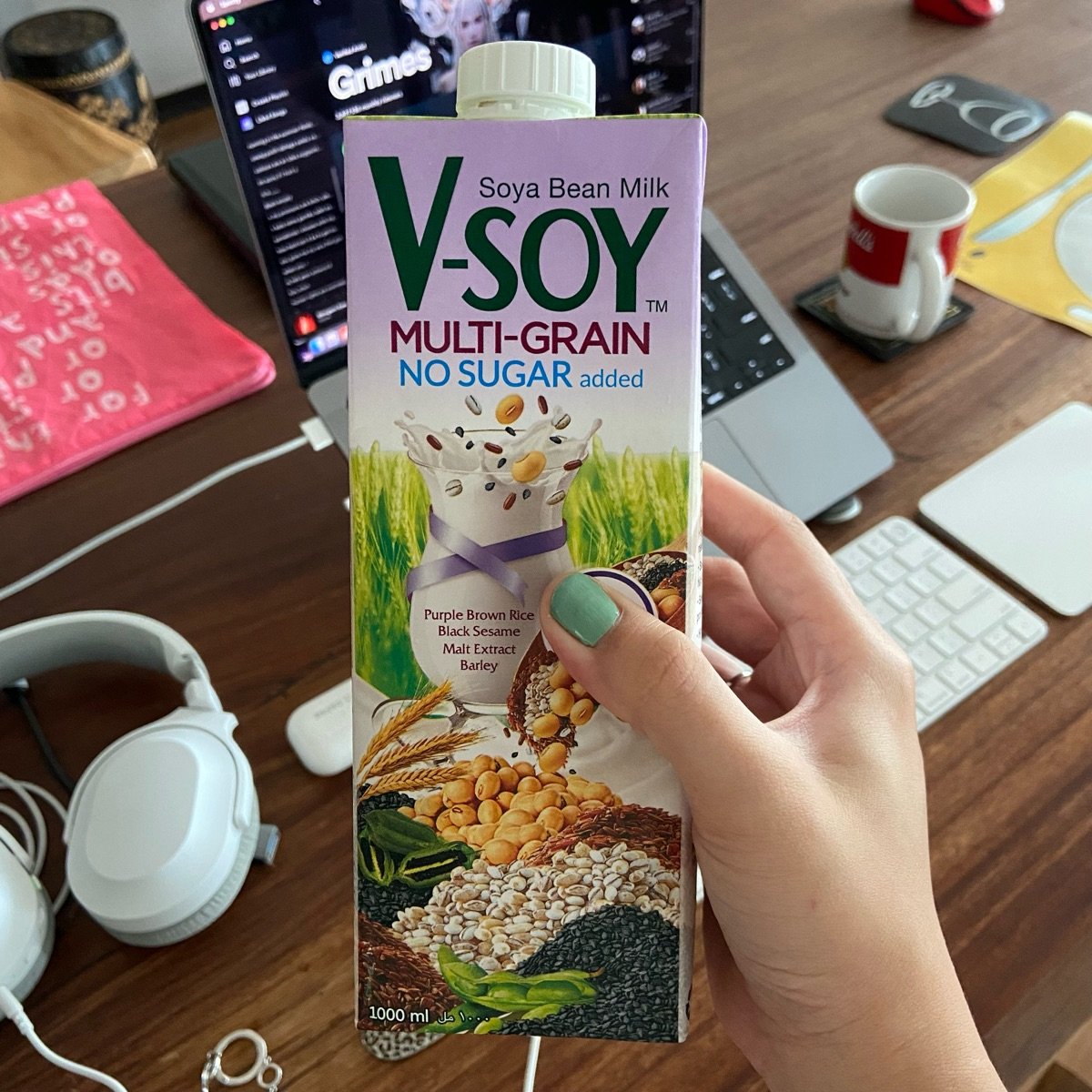 Multi Grain No Sugar Soy Milk from V-Soy - Vegan Product Reviews ...