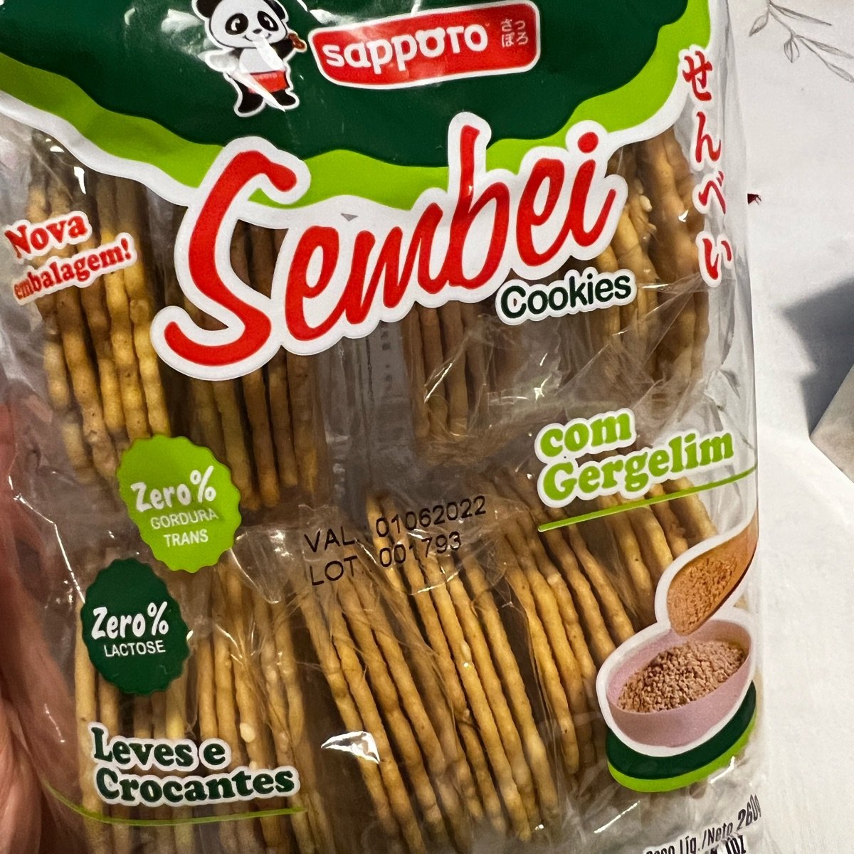 Sembei cookies from Sapporo alimentos - Vegan Product Reviews & Ratings ...