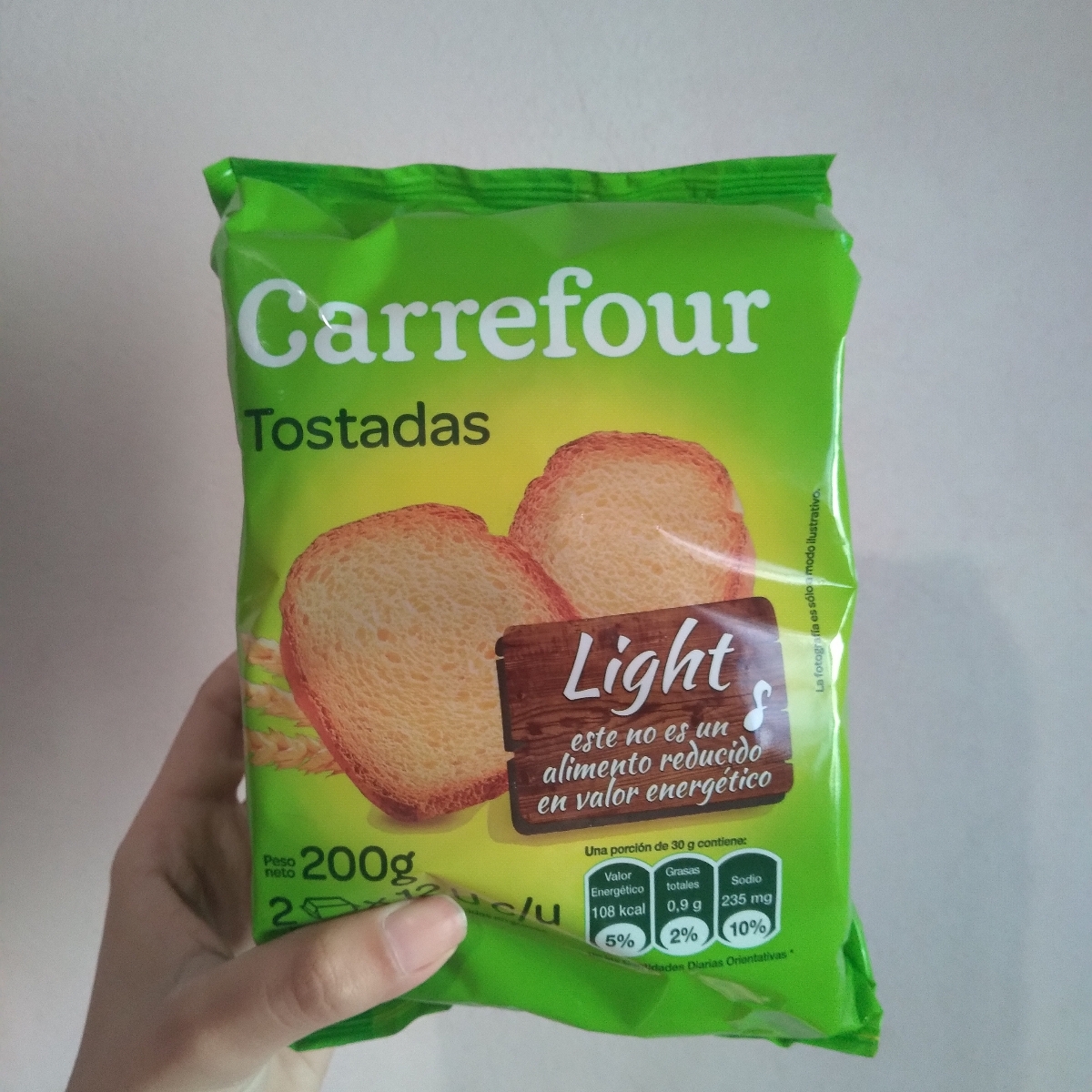 Carrefour Tostadas light Reviews | abillion