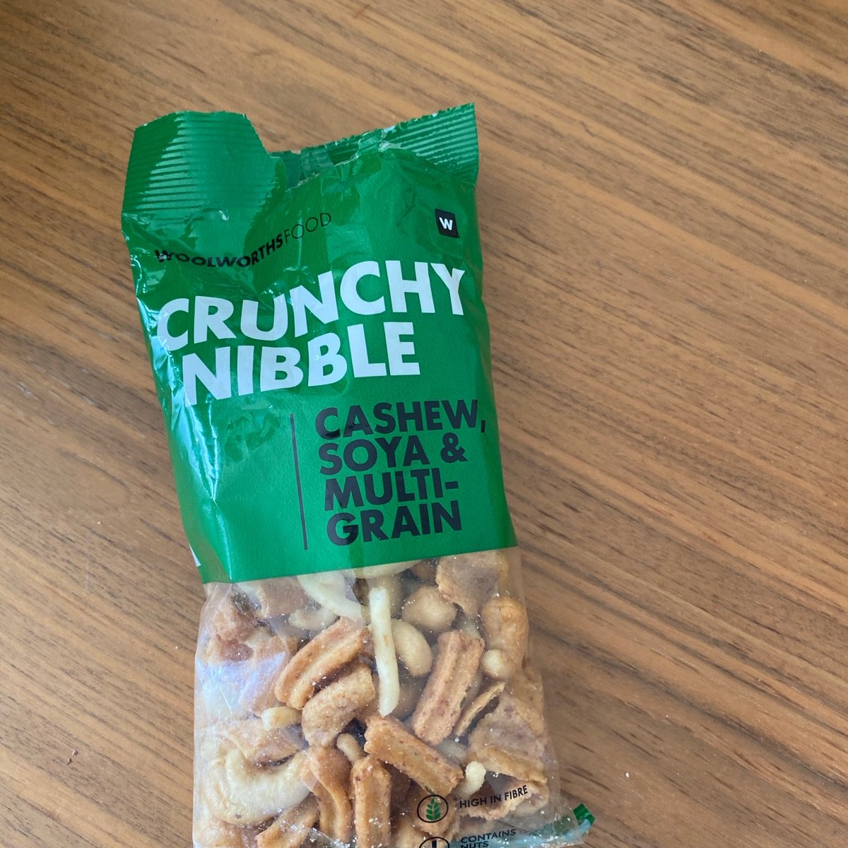 Woolworths Food Crunchy Nibble Cashew Soya & Multigrain 评价 | abillion