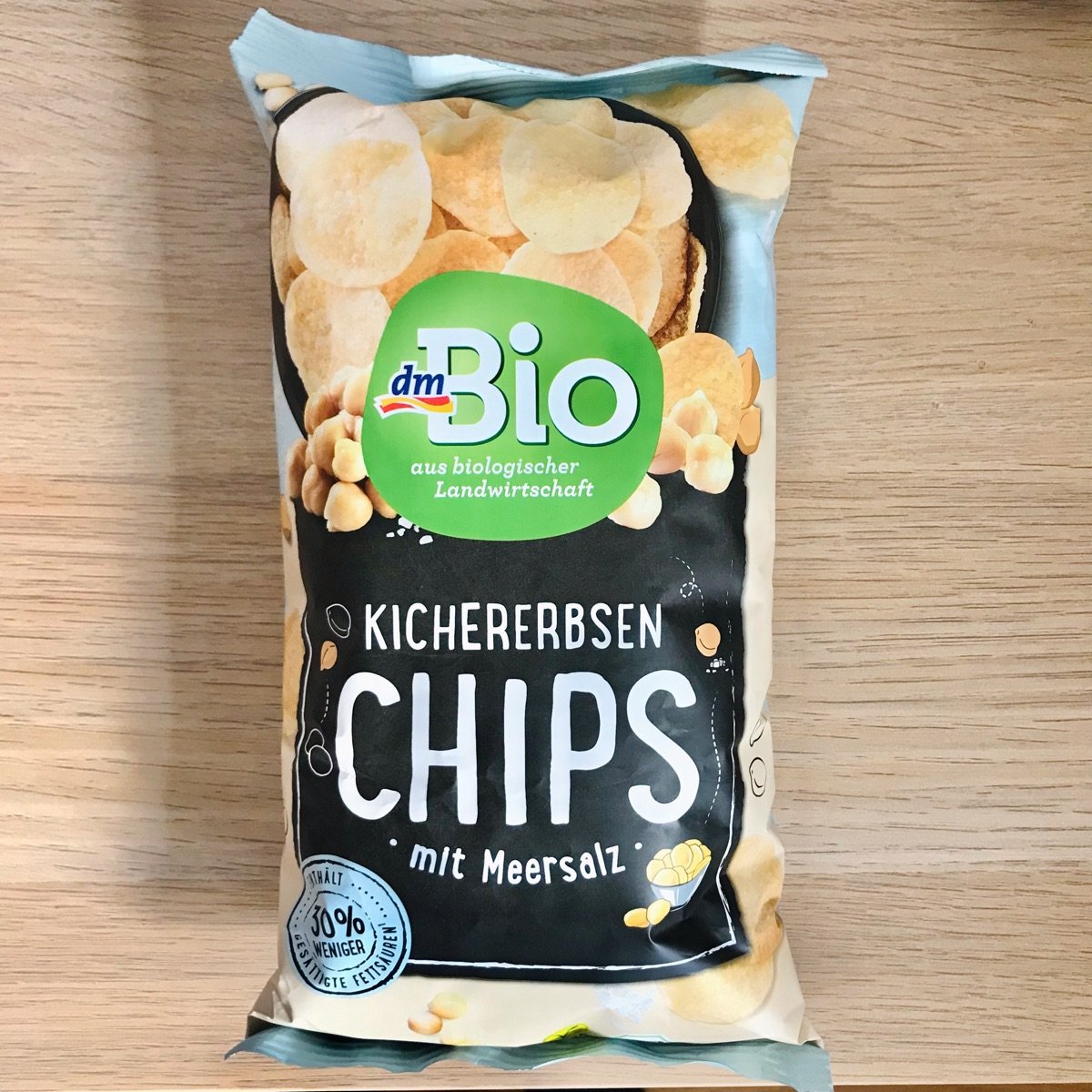 Kirchererbsen Chips from dmBio - Vegan Product Reviews & Ratings | abillion