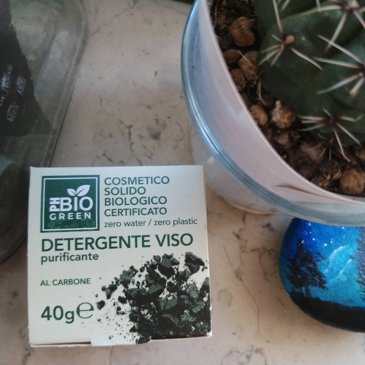 Detergente viso purificante al carbone from Lidl bio green - Vegan ...