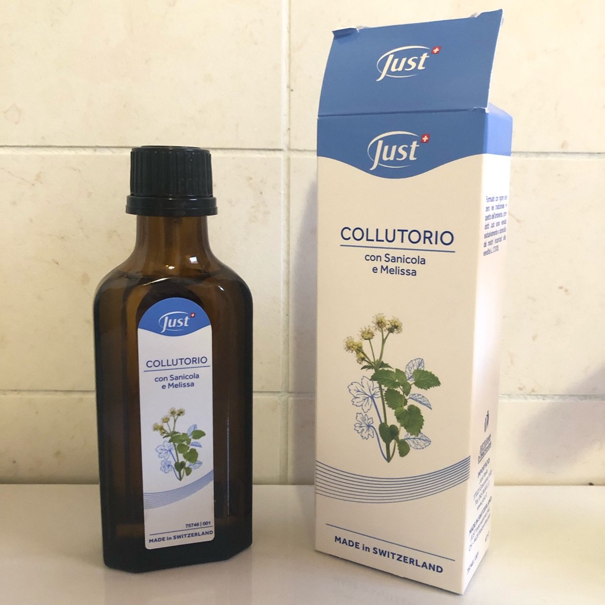 Collutorio Sanicola e Melissa from Just - Vegan Product Reviews ...