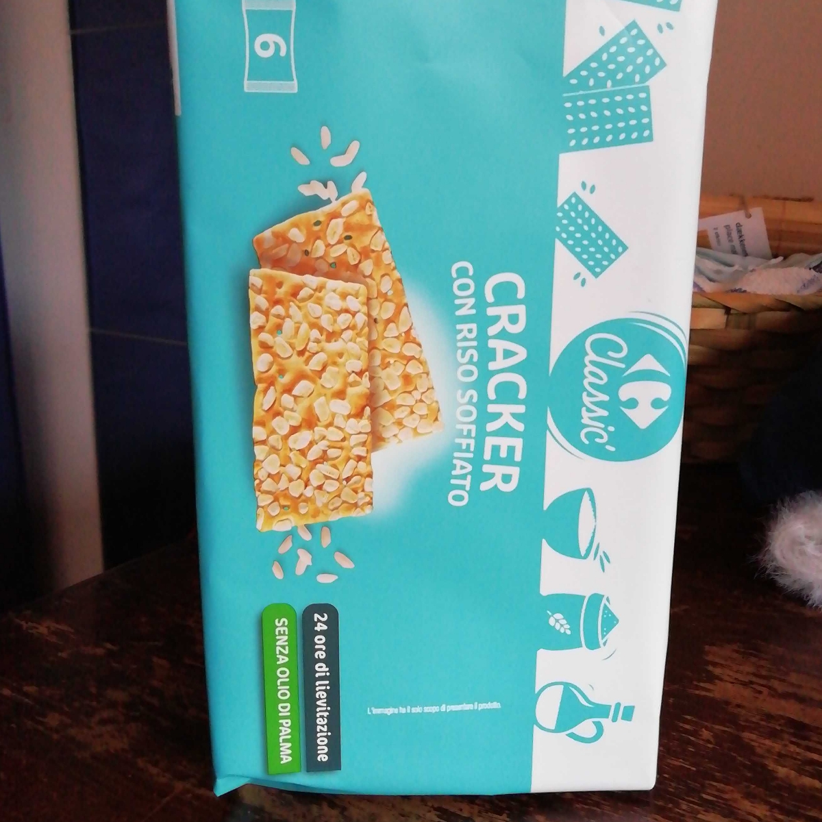 Cracker con riso soffiato from Carrefour - Vegan Product Reviews ...