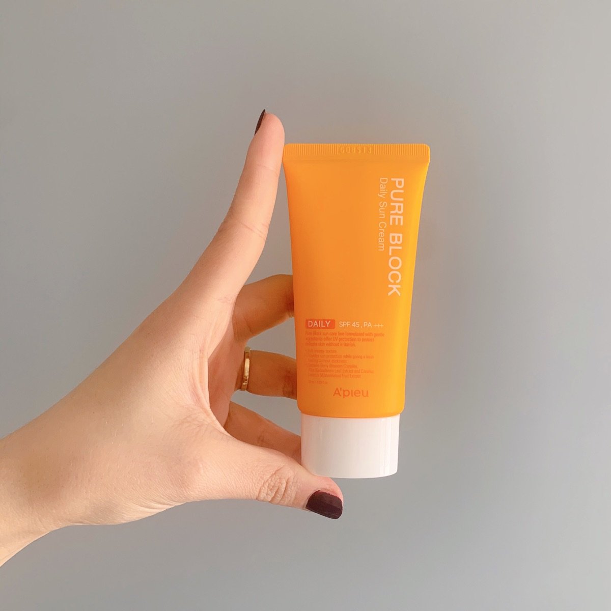 Pure Block - Daily Sun Cream from A’pieu - Vegan Product Reviews ...