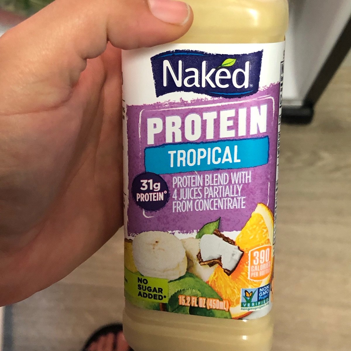 Tropical protein smoothie from Naked Juice - Vegan Product Reviews ...