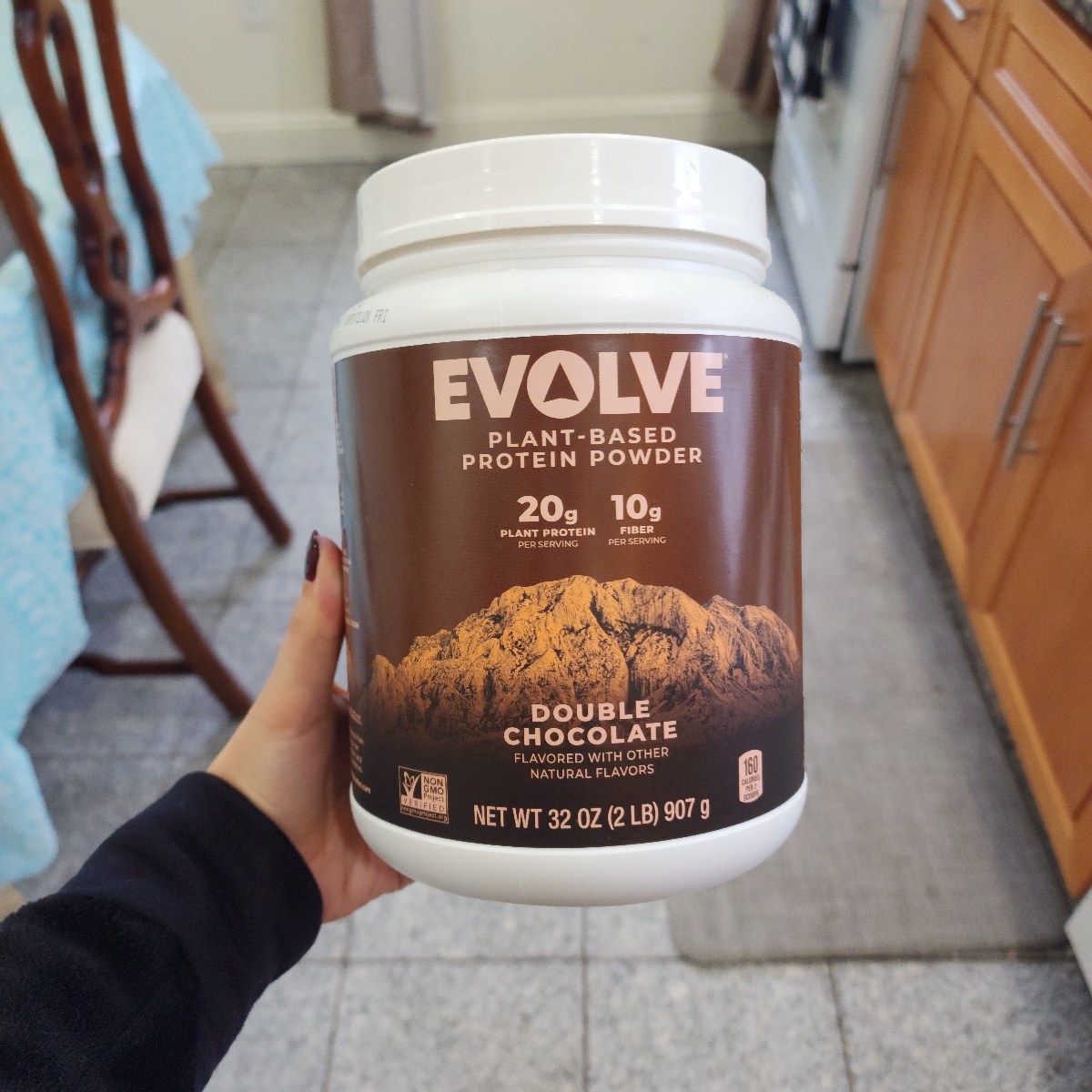 protein powder double chocolate from Evolve - Vegan Product Reviews ...