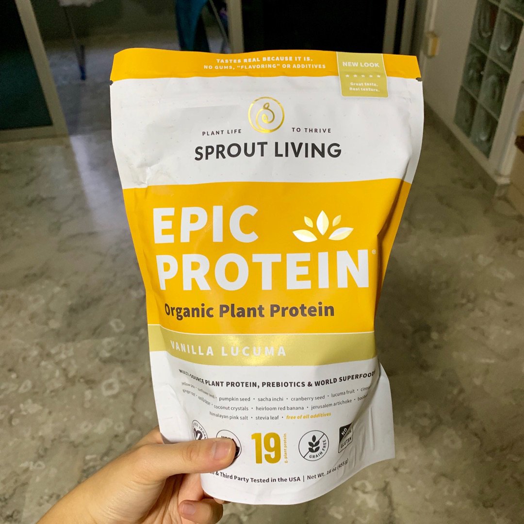 Epic Protein - Vanilla Lucuma from Sprout Living - Vegan Product ...