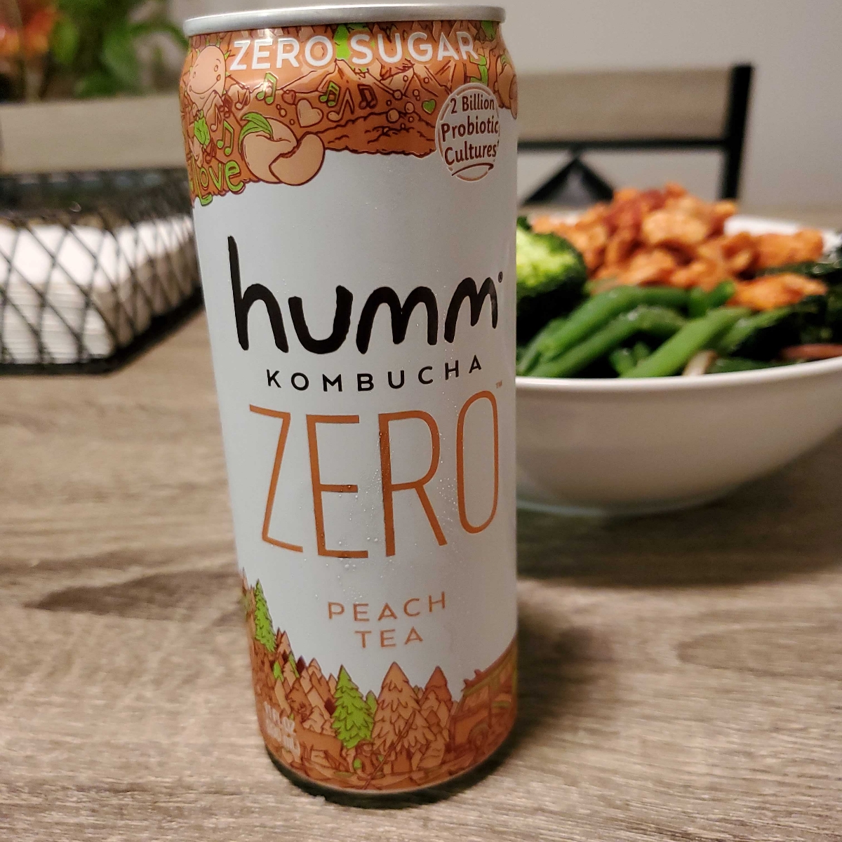 Zero Peach Tea from Humm Kombucha - Vegan Product Reviews & Ratings ...