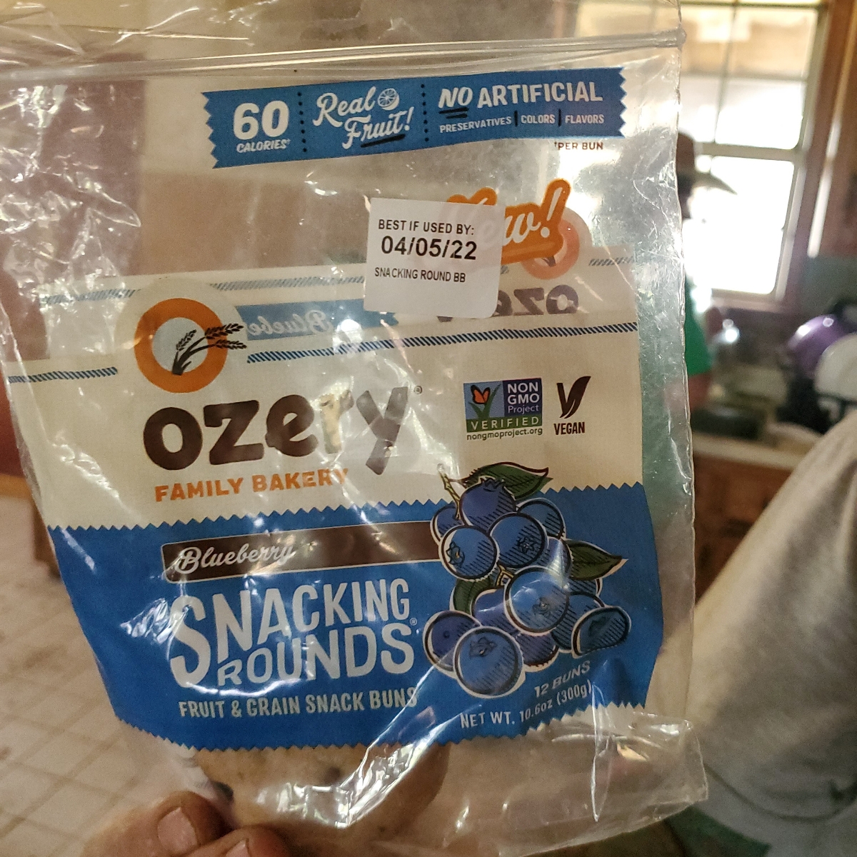 Blueberry Snacking Rounds from Ozery Family Bakery - Vegan Product ...